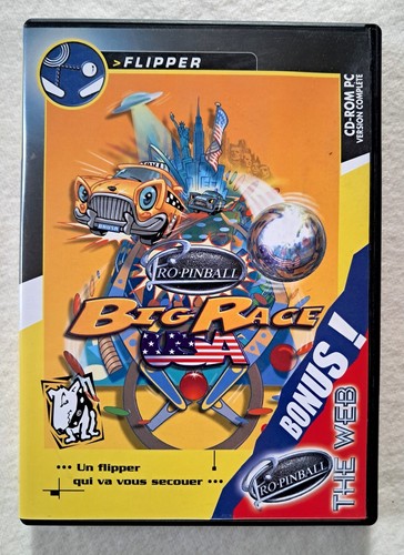 PRO PINBALL BIG RACE USA + THE WEB FLIPPER Jeu PC CD Rom 3700046229522 ...