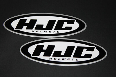 #157 HJC Helmet Moto Motorcycle Sticker Decal | eBay UK