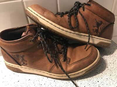 GRAVIS ROYALE MID MAHOGANY LEATHER SHOES US 11.5 EUR 45 JPN 29.5 | eBay