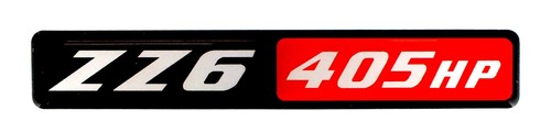 ZZ6 405 HORSEPOWER CAMARO EMBLEM (B) Super Sized BLACK | eBay