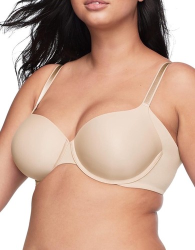 Warners Women 40C Beige No Side Effects Bra Comfort Underwire Lightly ...
