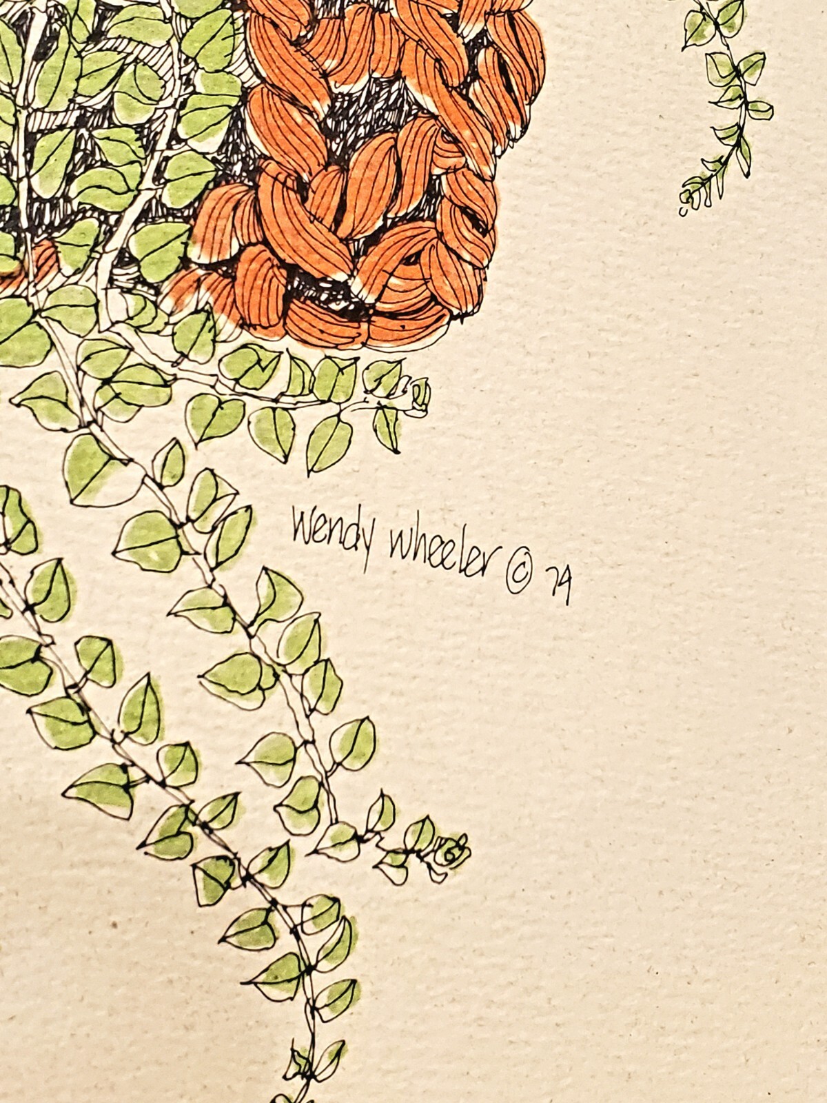 Vintage Wendy Wheeler Prints Set Of 3 Botanical Plants 1974 Framed 14.5 ...