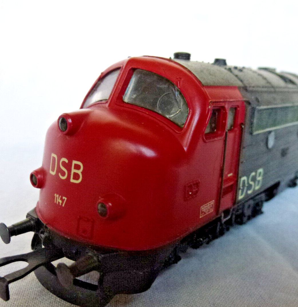 MÄRKLIN 3067, Diesellok der DSB, seltene Ausführung mit feiner Schrift ...