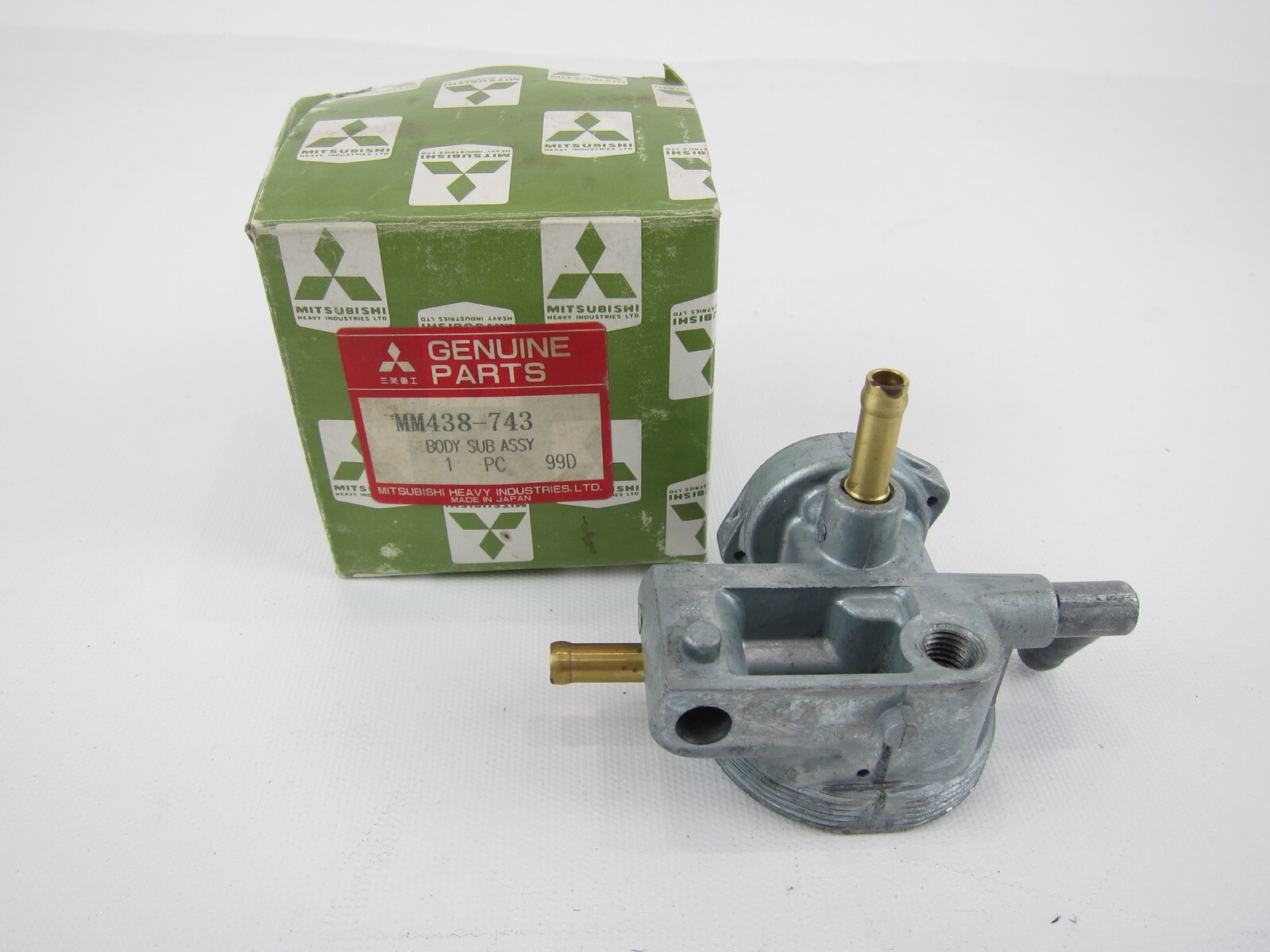 New Genuine Mitsubishi MM438-743 Fuel Filter Body MTD MM438743 | eBay