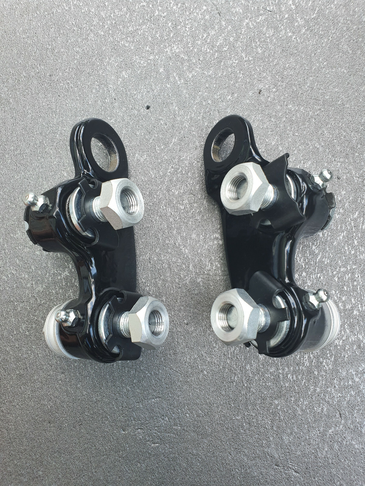 Harley WL WLA WLC WLD UL EL Flathead Big Twin Black Complete Rockers ...