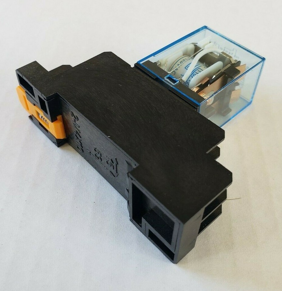 DPDT Relay LY2N-J, 12 V DC coil with socket base PYF14A | eBay