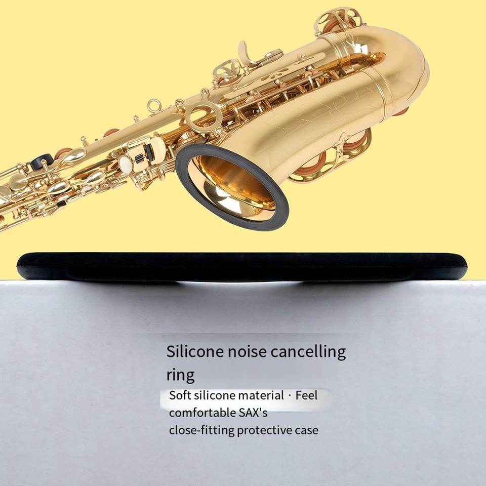 Alto Saxophone Silicone Silencers , Bell Mouth Cover, Noise Reduction ...