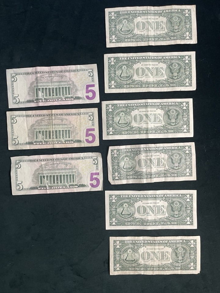 Lot Of 9 Rare Bills (Star Notes, Repeating Serial Numbers, Etc) | eBay