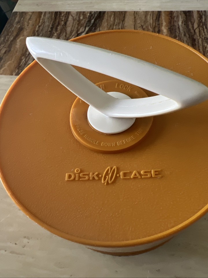 Vintage Record Case Disk Go Case | eBay