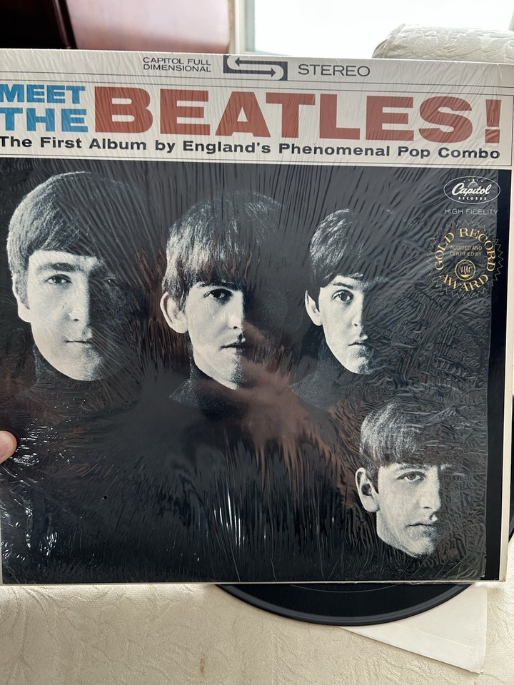 MEET THE BEATLES CAPITOL PURPLE CAPITOL STEREO ST 2047, NM condition | eBay