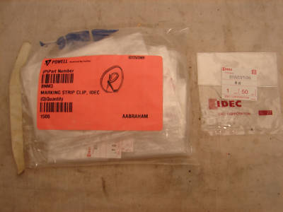 IDEC BNM3PN50/BNM3-50 STRIP FASTENERS (BAG OF 1500) ***NIB*** | eBay