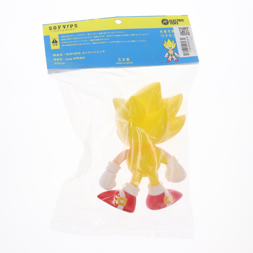 Sft Sofvips Supersonic Sonic The Hedgehog Soft Vinyl Figure Soup 20220430 | eBay