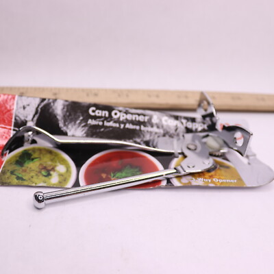 Chef Craft Can Opener And Tapper Plated Steel 7" 21294 | eBay