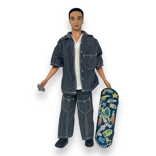 Flavas Liam 12" Hip Hop Skater Jointed Doll with Flocked Hair Minty HTF ...