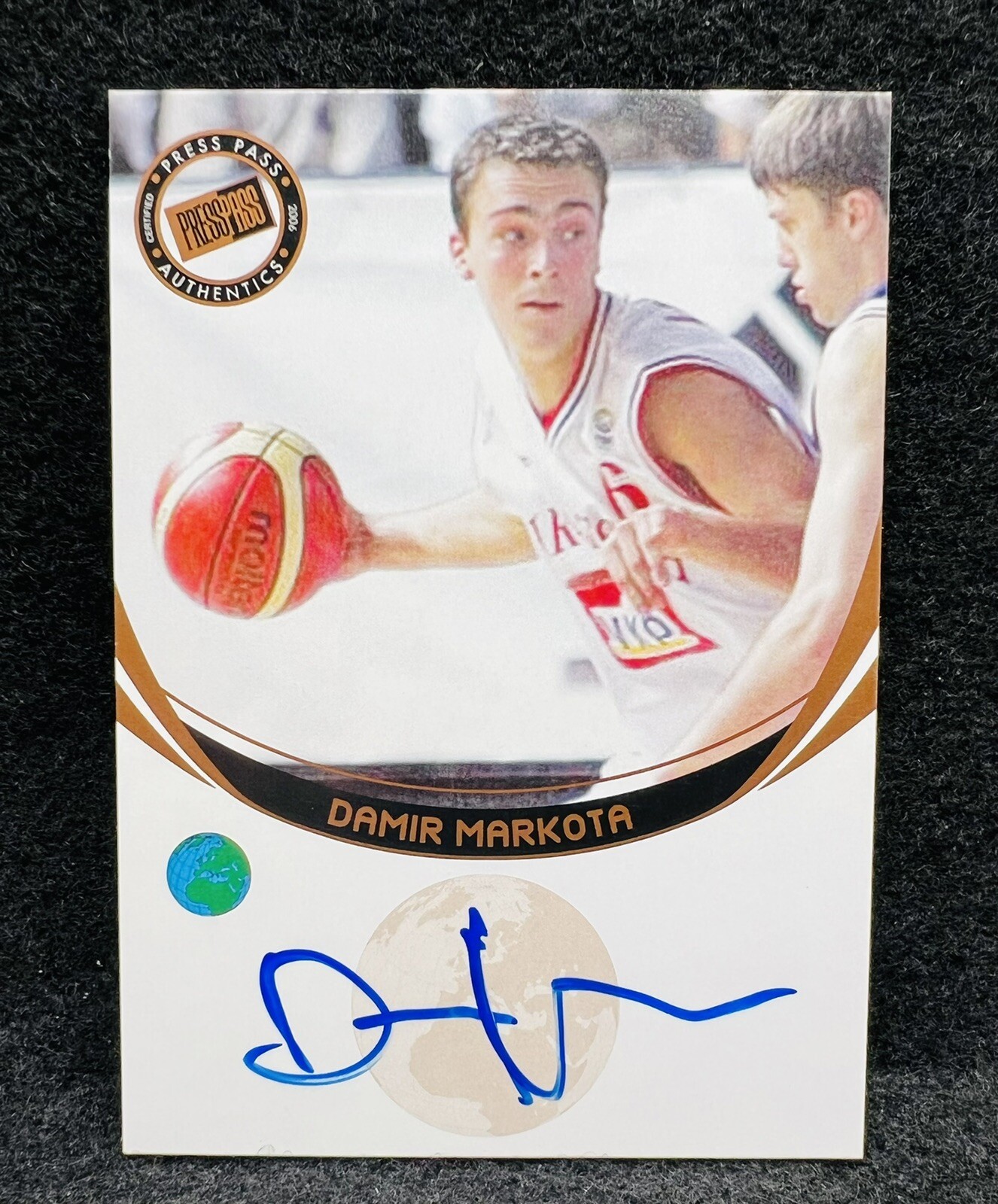 2006 Press Pass Auto Bronze Damir Markota Rookie Autograph RC | eBay
