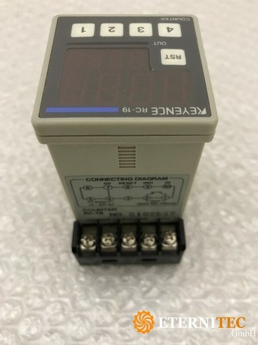 Keyence RC-19 Digital Counter RC 19 Elektronischer Zähler | eBay