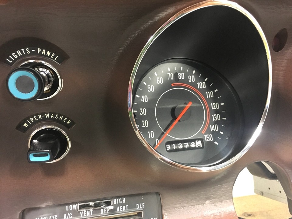 1971 72 73 74 Mopar Road Runner Charger Super Bee B Body Rallye Dash ...