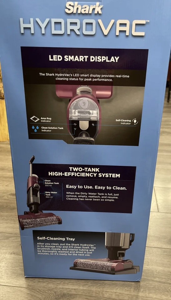 Shark Hydro Vac 3 in 1 Multi Surface Cleaning System Vacuums & Mops ...