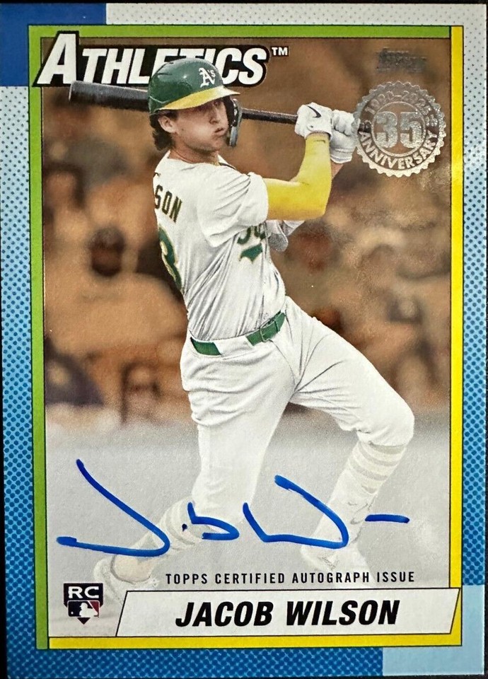 2025 Topps Series 1 - Jacob Wilson #90A-JWI for sale | eBay