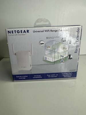 Netgear Universal Wi-Fi Range Extender WN3000RP- Extend Network ...