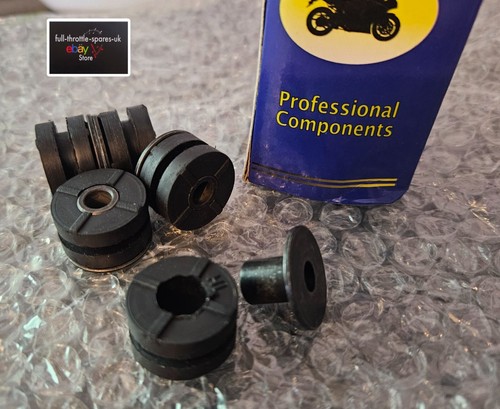 NEW 5 PC MOTORCYCLE ATV RADIATOR MOUNTING KIT RUBBERS COLLARS WASHERS ...