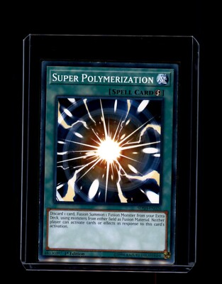 Super Polymerization Yu-Gi-Oh! SDSH-EN026 Common (C) 1st Edition | eBay