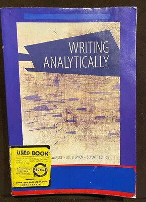 Writing Analytically by Jill Stephen and David Rosenwasser (2014, Trade ...