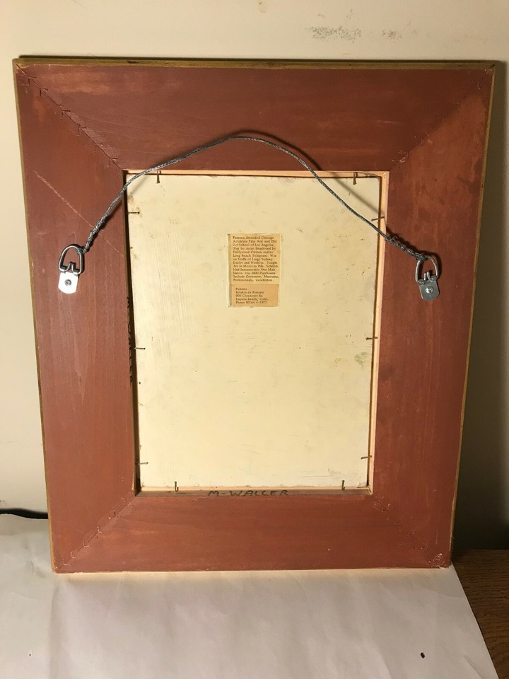 Original Art WILLIAM PERSONA ORIGINAL CLOWN OIL PAINTING Framed (CHOOSE ...