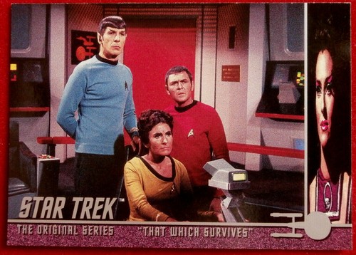 STAR TREK TOS - Card #212 - THAT WHICH SURVIVES - KILLING IS WRONG ...