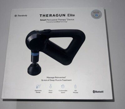 Theragun Elite Percussive Therapy Massage Device Massage Gun Open Box ...