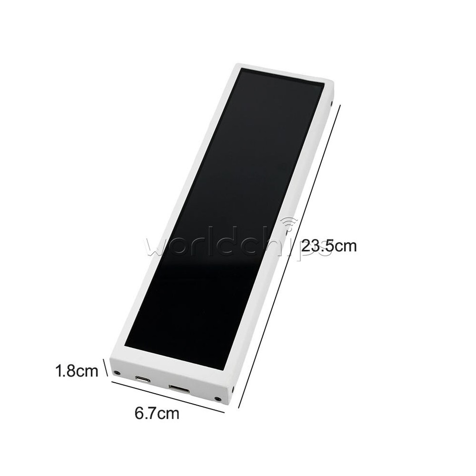 8.8"Long Strip LCD Screen 1920*480 USB-HDMI Sub-Display Monitor for ...