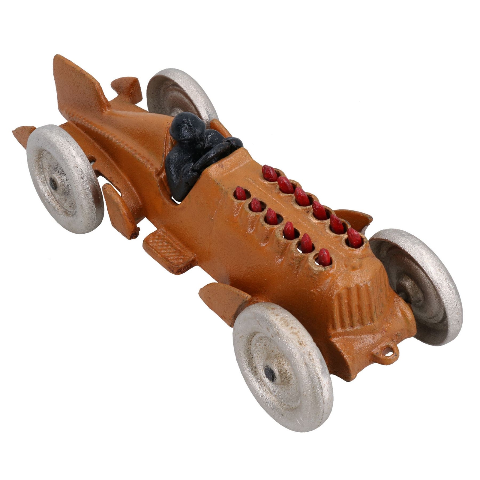 Racer Racing Drag Car With Moving Pistons Figure Statue Figurine Cast ...