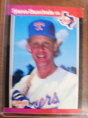STEVE BUECHELE RANGELS 1989 DONRUSS BASEBALL CARD #174 | eBay