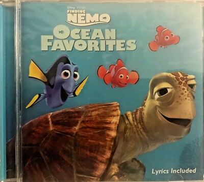 Disney Pixar Finding Nemo "Ocean Favorites" CD (2003 -DIsney Records ...