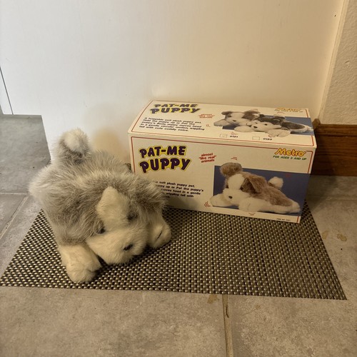 Husky Dog Metro Pat Me Puppy Plush Motion And Sounds Brand New Vintage ...