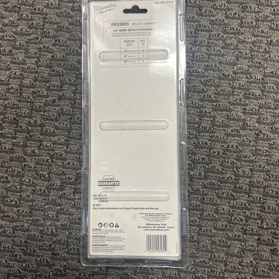 Milwaukee Tool 49-66-6714 3 Pc. Shockwave Impact Duty 3/8 In. Drive ...