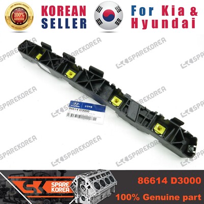 Genuine/OEM 86614D3000 BRACKET ASSY-RR BUMPER SIDE,RH for Hyundai/Kia ...