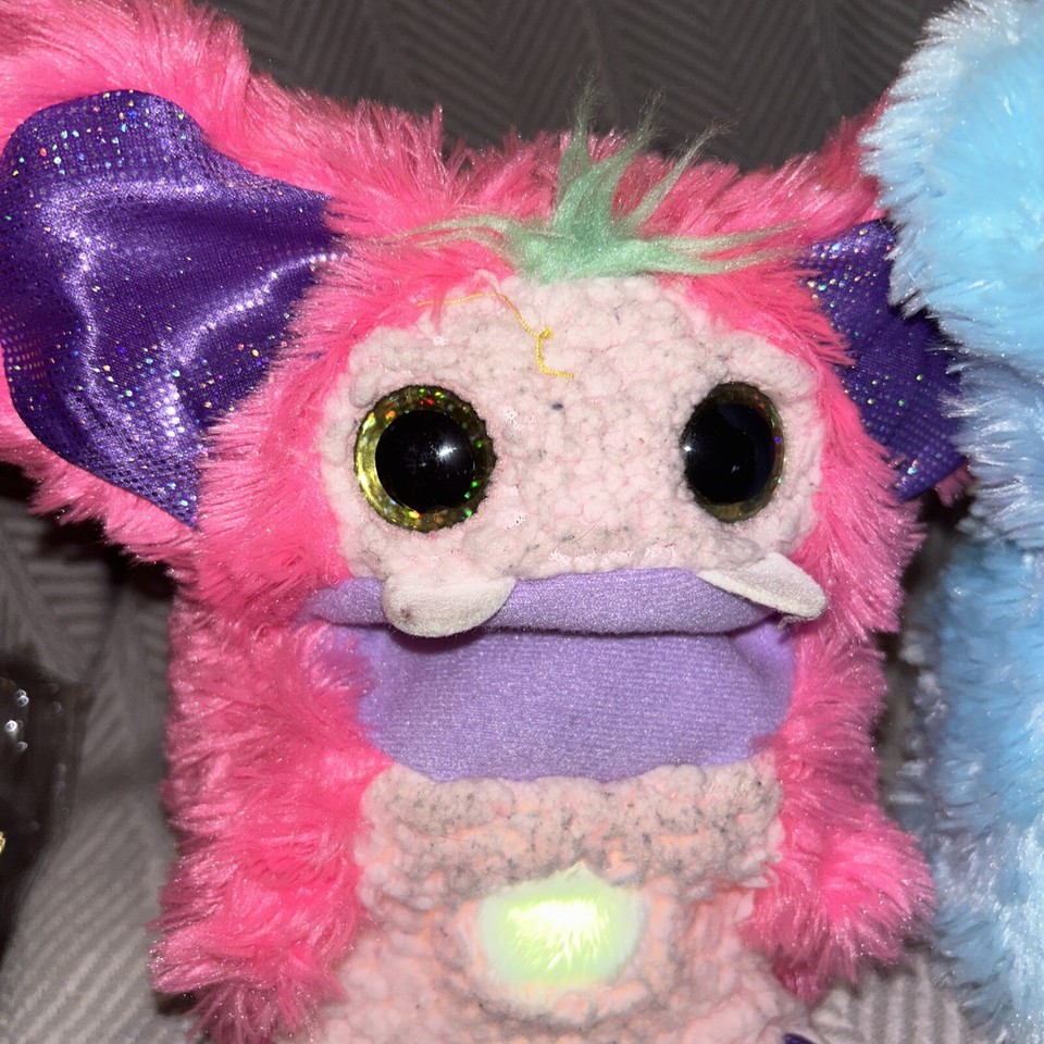 Rizmo Evolving Musical Friend Interactive Pink Blue Plush Pet Toy ...