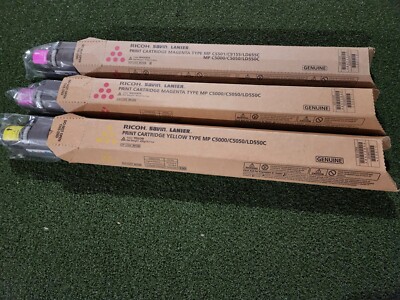 New Genuine OEM Ricoh Savin Lanier Type MP C5000/C5050/LD550C | eBay