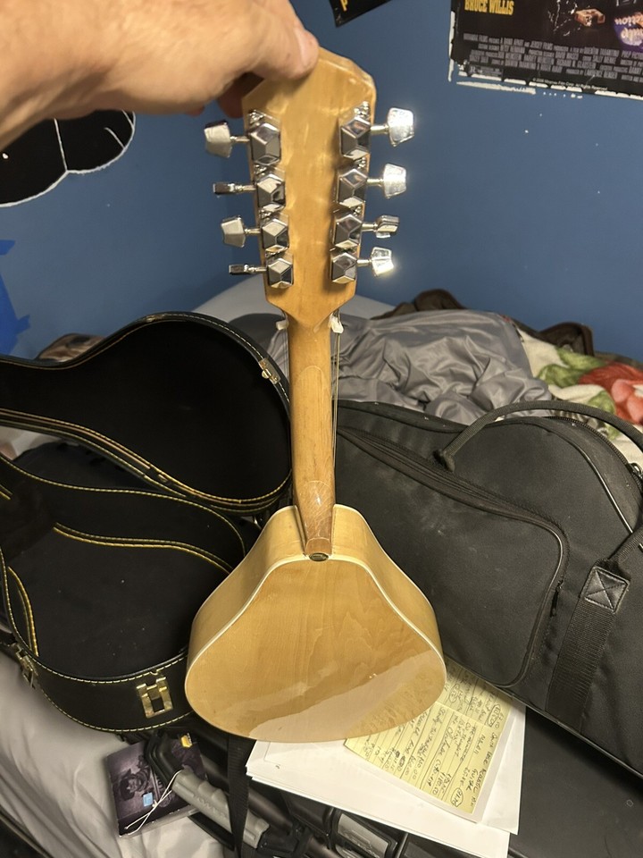 Santa Rosa Model Mand11 Mandolin Guitar With Nice Case. | eBay