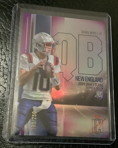 2024 Topps Signature Class Drake Maye Rookie Chrome Variations RC /250 ...