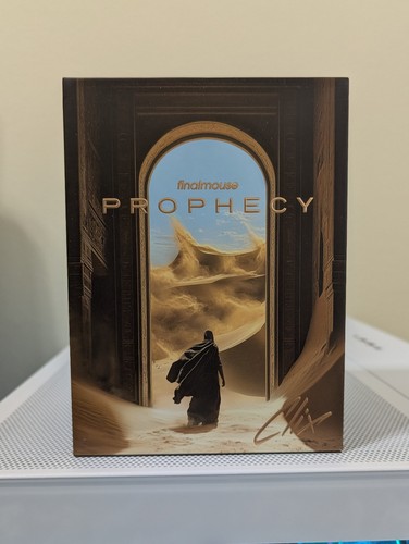 Finalmouse UltralightX ULX Prophecy Clix Size Medium SIGNED by Finalboy ...