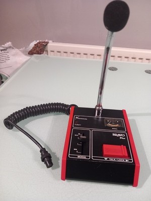 sadelta bravo plus desktop microphone in stunning condition cb radio ...