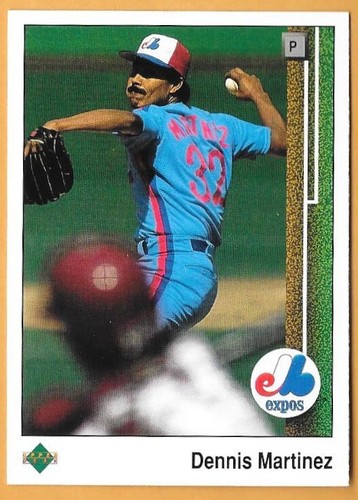 DENNIS MARTINEZ MONTREAL EXPOS #377 - UPPER DECK NM-MT 1989 | eBay