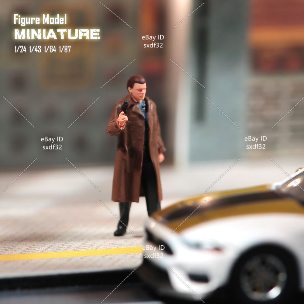 1/87 Scene Props Roy Batty Man Miniatures Figures Model For Cars ...