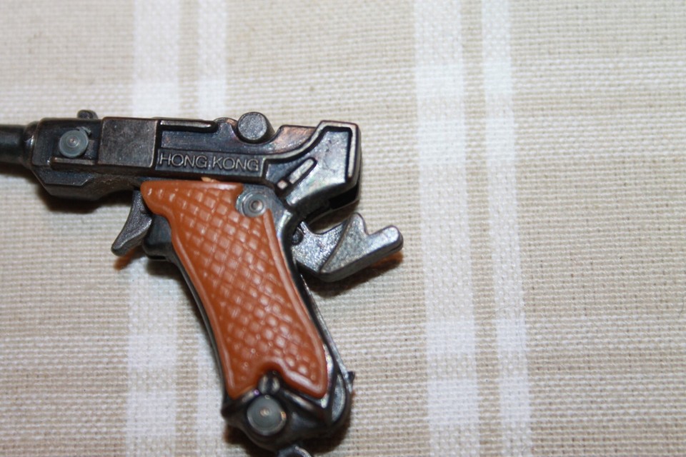 Vintage Victory Lugar Pistol Mini Cap Gun Key Chain-Hong Kong | eBay