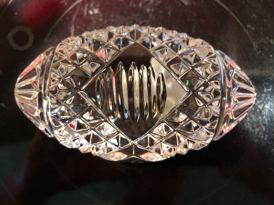 Ohio State 2002 National Championship Crystal Football By Waterford ...