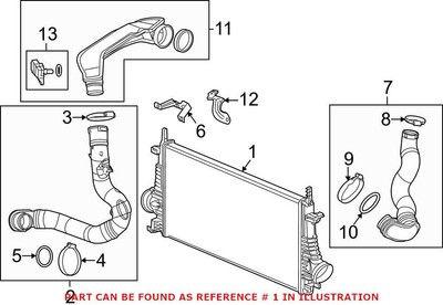 Genuine OEM Intercooler For Saab 13241751 | eBay