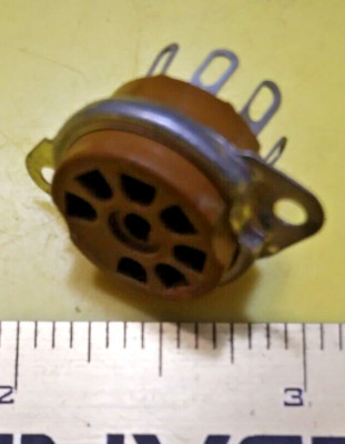 Cinch® 7 Pin Tube Socket • Top Mount • 5/8" Hole • 7/8" Hole Centers ...