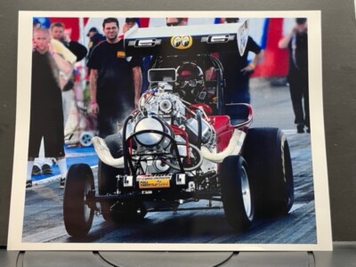 VRHTF NHRA VTG "WINGED EXPRESS FUEL ALTERED MIKE BOYD" 8" X 10 ...